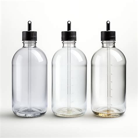 Premium Photo Isolated Of Plastic Bubble Solution Bottle Bottle Type