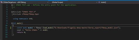 Load Model Assertion Failed On Visual Studio Vcpkg Issue 370 Dobiasd Frugally Deep GitHub