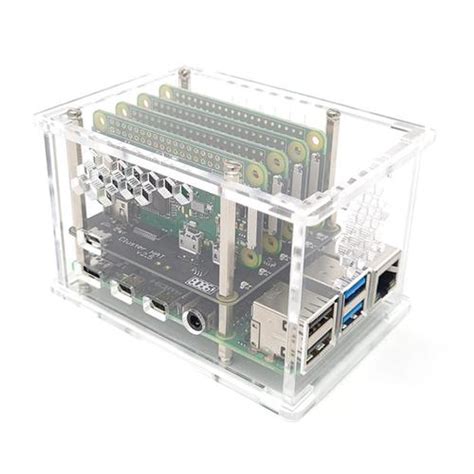 Cluster Hat Case For Raspberry Pi 4 Pishopca