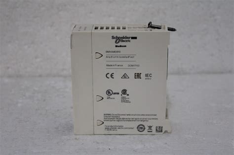 Schneider BMXAMI0810 Analog Isolated High Level Input Module Modicon X80 8 In EBay