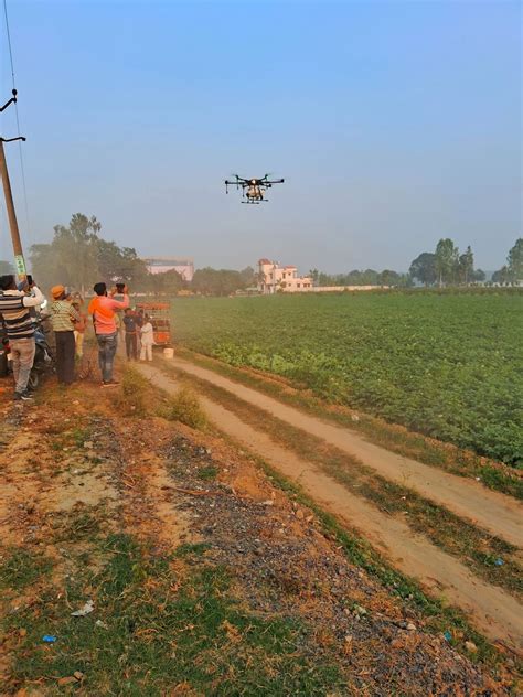 vishal patel on linkedin share viral agriculture drone food savewater farmer