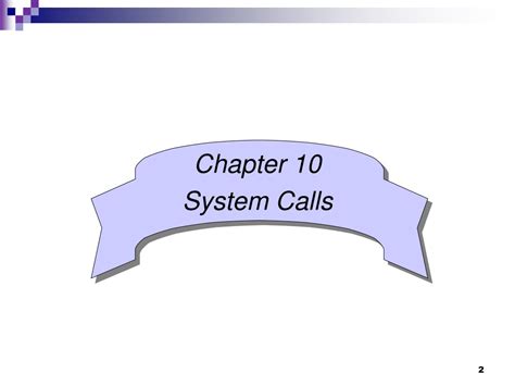 ppt system calls in linux operating systems powerpoint presentation