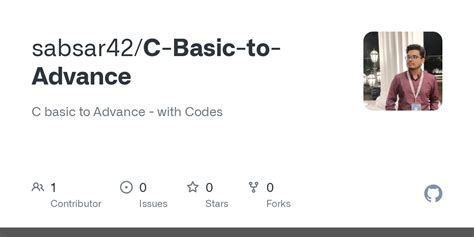 Github Sabsar42c Basic To Advance C Basic To Advance With Codes