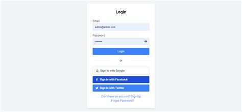 React Authentication Sign In And Sign Up Form Script By Designcollection
