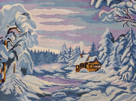 Картина пейзаж зими — цена 7000 грн в каталоге Картины Купить товары для дома и быта по