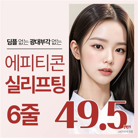 딤플없는 광대부각 없는 에피티콘 실리프팅 할인 가격 후기 전후 효과 정보 By 아너스티성형외과의원 여신티켓 국내