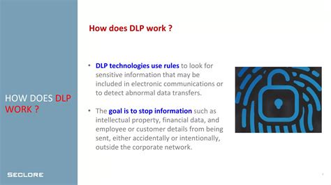 Dlp Solutions Protection Seclore Pptx Computer Software And Applications Computing