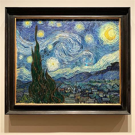 빈센트 반고흐 별이 빛나는 밤에 작품 감상해요 네이버 블로그