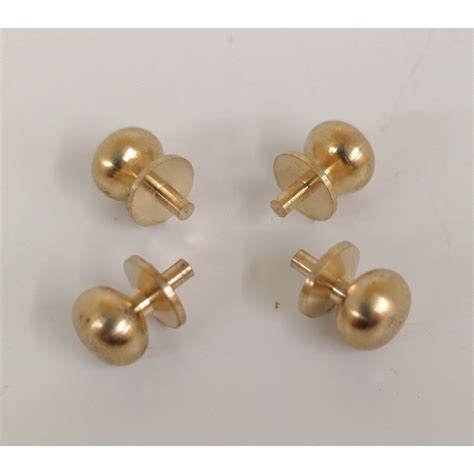 Streets Ahead Brass Door Knobs 4 Pack