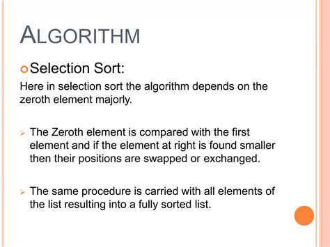 Sorting And Its Types Pptx