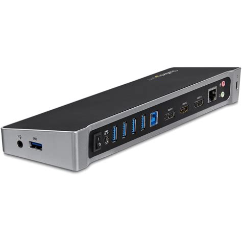 Usb3dockh2dp Laptop Dock Port Replicator Wired Usb 3 2 Gen 1 3 1 Gen 1 Type A