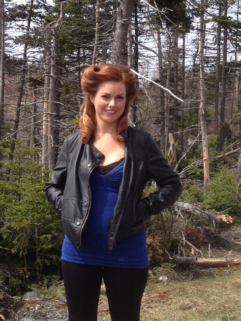 Rockin Retro Redhead Redhead Fashion Leather Jacket