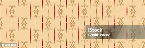 디자인 프로젝트에 대한 복고풍 스타일의 베이지 색 배경에 그래픽 요소와 배경 이미지 원활한 패턴 평면 디자인벽지 텍스처 벡터 일러스트레이션 0명에 대한 스톡 벡터 아트 및