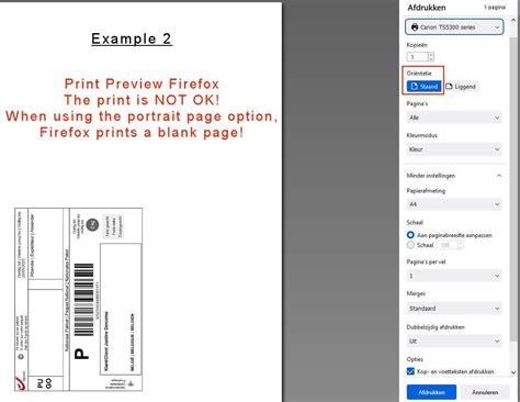 Problems In Firefox With Label Printing Rfirefox