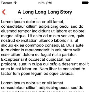 Github Zetachang Ipsqueezableviewcontroller Condensing Effect Of Navigation Bar As The One In