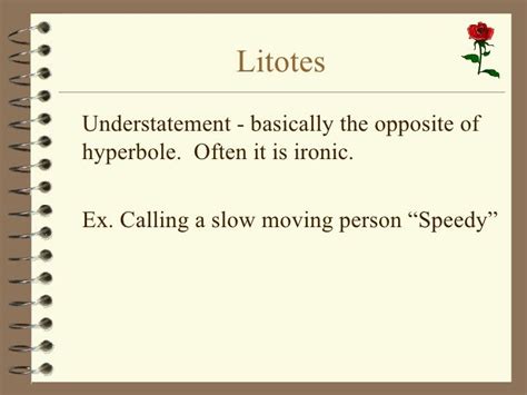 Litotes Examples