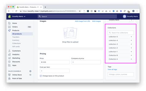 Import Shopify Products And Sort Into Collections Simultaneously