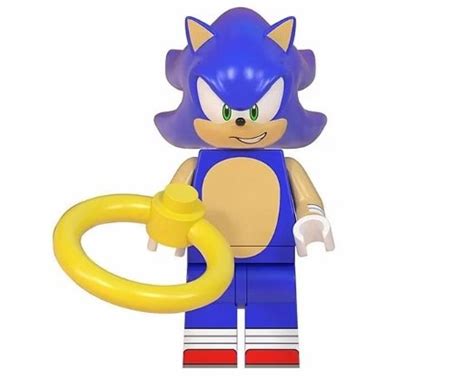 Kolotoys Sonic Minifigure Superhero Minifigures
