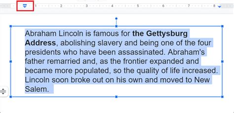 How To Do Hanging Indent In Google Slides