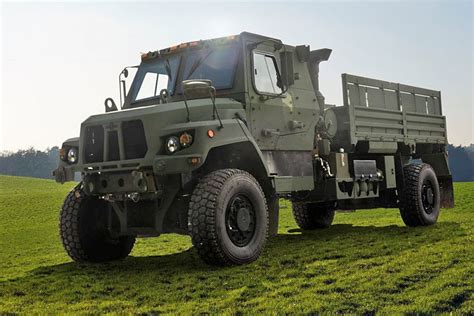 Dieciocho Ruedas Oshkosh Fmtv A2 LvadcamiÓn Militar Que Se Arroja