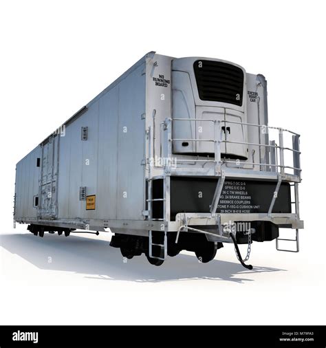 Refrigerated Railroad Car Cut Out Stock Images And Pictures Alamy