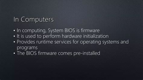 Firmware Embedded System Software Pptx