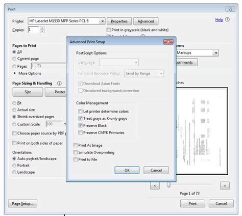 PDFs Printing As Negative Images Can T Find Outp Adobe Product Community