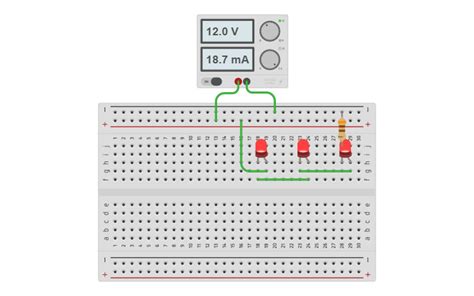 Circuit Design U2 Tp1 Ejercicio 7 Tinkercad