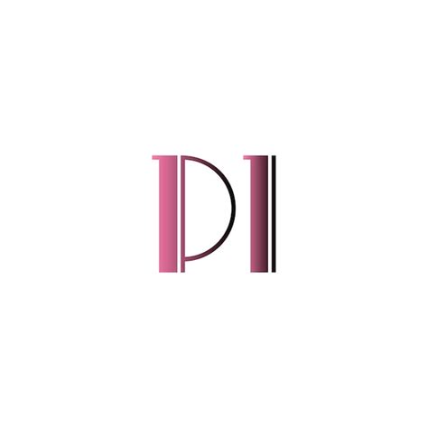 Premium Vector Pi Monogram Logo Design Premium Vector Pi Monogram Logo Design