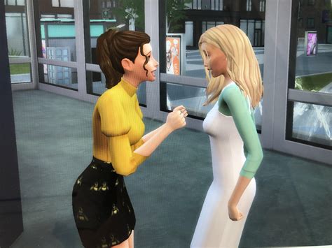 The Moment My Sim Asked Her Gf Out Rsims4