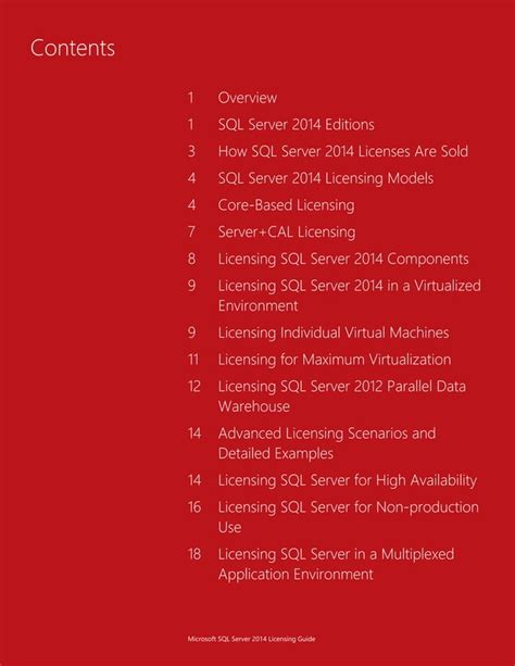 Sql Server 2014licensingguide Pdf