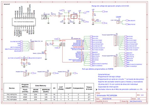 Entrenador PIC16F628A copy - EasyEDA open source hardware lab