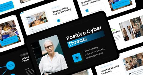 Презентация кибертехнологий Шаблоны презентаций Включая технологии и искусственный Envato