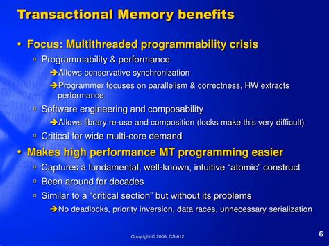 Ppt Transactional Memory Architectural Support For A Lock Free Data