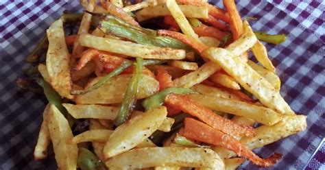 Зеленчуци приготвени в Еър Фрайър