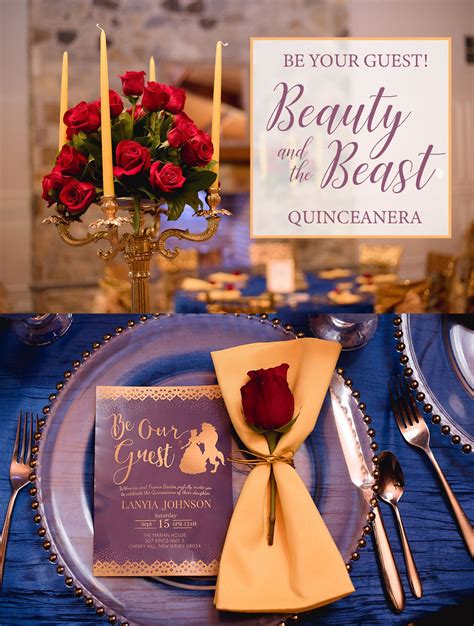 Beauty And The Beast Xv Theme At Audrey Chris Blog