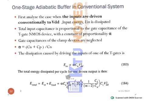 One Stage Andtwo Stage Adiabatic Buffer Vlsi Design Studocu