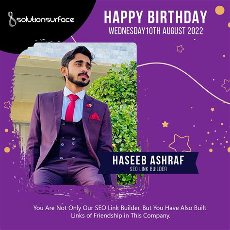 Solutionsurface On Linkedin Happybirthday Softwarehouse Solutionsurface Seolinkbuilder Seo