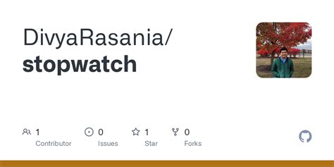 Github Divyarasaniastopwatch