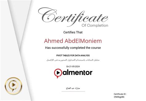 Pivot Tables For Data Analysis 🙏🏻 Ahmed A Hassanein