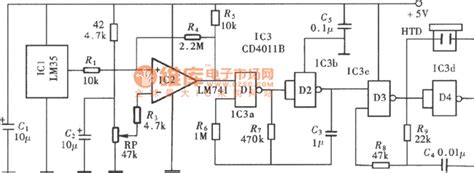 Over Temperature Monitoring Warning Circuit Diagram Alarm Control Control Circuit Circuit