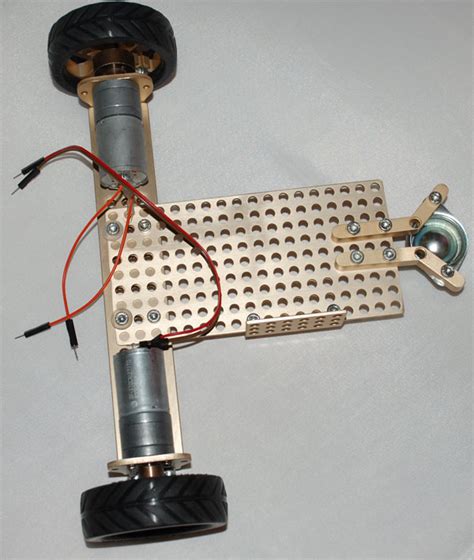 Assembly Instructions Of A Basic Robot Platform Using Linker Block Set Linksprite Learning Center