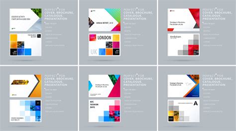 소재 디자인 다채로운 사각형 그림자 스타일 프레 젠 테이 션 템플릿 현대 수평 배너의 추상적인 벡터 세트 0명에 대한 스톡 벡터 아트 및 기타 이미지 Istock