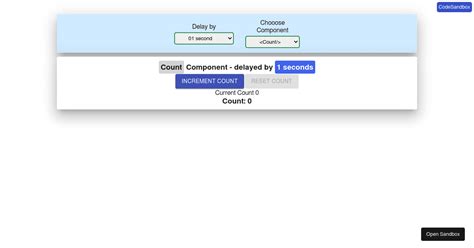 Delay Playground Codesandbox Delay Playground Codesandbox