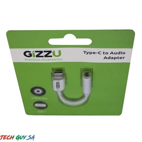 Gizzu USB C To Audio Adapter White End Of Life Tech Guy SA