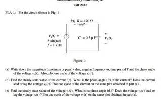 Solved For The Circuit Shown In Fig 1 Figure 1 Write