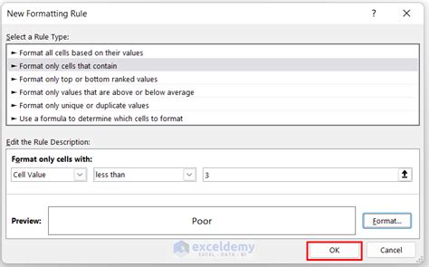 Conditional Formatting Icon Sets Based On Text In Excel