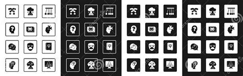 Set Pendulum Rorschach Test Head With Question Mark Question Solution To The Problem