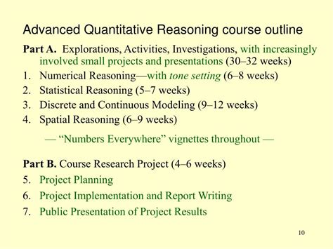 Ppt Advanced Quantitative Reasoning Mathematics And Statistics For