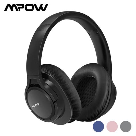 Mpow H H Playing Time Over Ear Bluetooth Wireless Wired Headphones With Mic Shopee Philippines